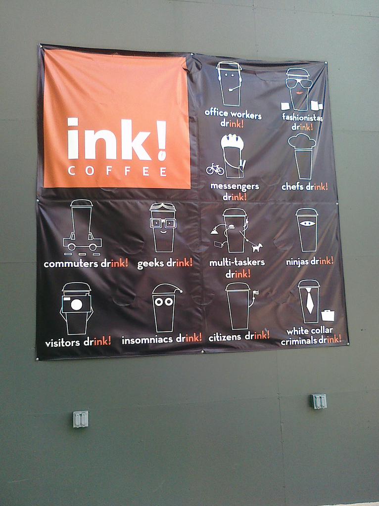 In Denver, protests of ink! Coffee for "celebrating" gentrification