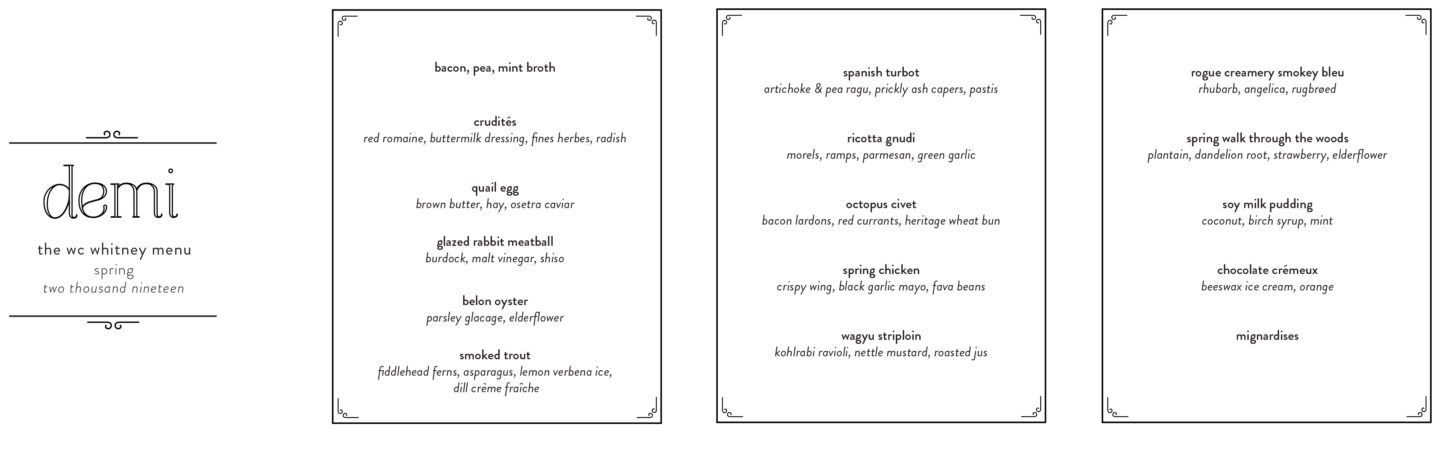 The Shutdown Notebook: Gavin Kaysen invites you to Demi for dinner at ...