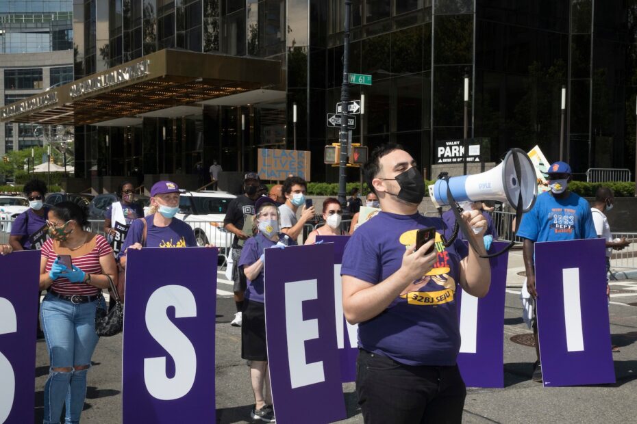 Thousands of food workers walk off the job in a "Strike for Black Lives"