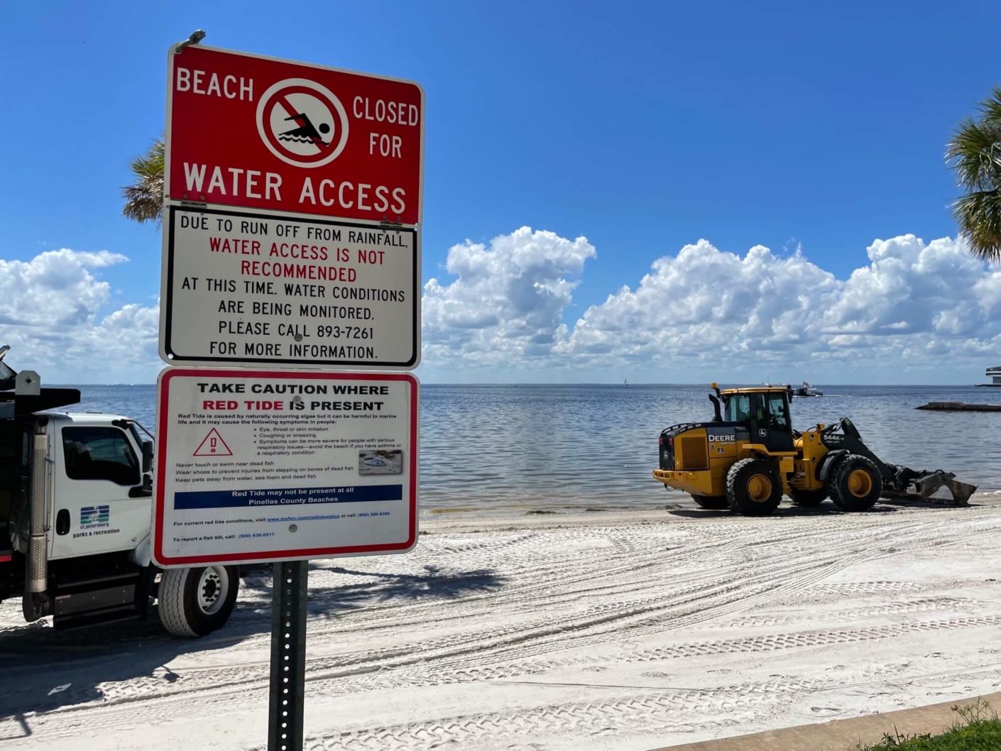 Months after the Piney Point wastewater disaster, a massive red tide ...